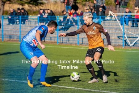 The Enthralling Inter Milan vs FC Porto Timeline
